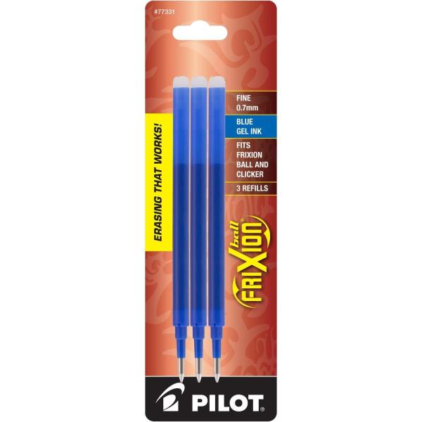 商品名Pilot Corp. Of America 77331 Refill for FriXion Erasable Gel Ink Pen, Blue, 3/PkPILOT FriXion Gel Ink Refills for Era...