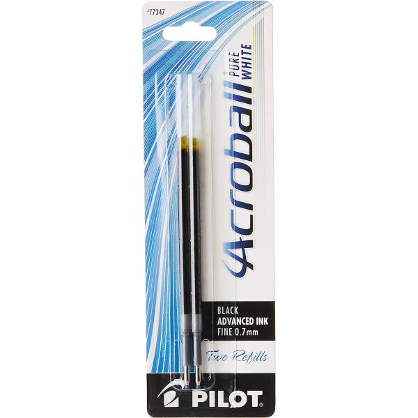 商品名(Ink Refill Pack, Black) - Pilot Acroball Advanced Ink Refill, 2-Pack, Fine Point, Black Ink (77347)PILOT Acroball Pu...