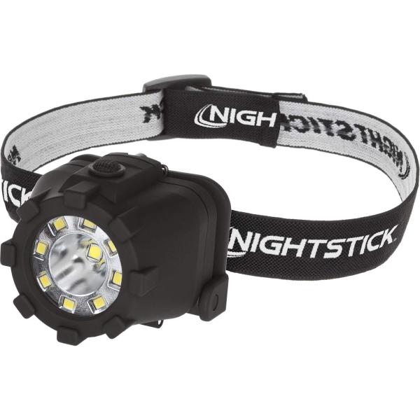 商品名BAYCO NSP4604B NIGHTSTICK 13LED Headlamp LEDヘッドライト 本体色：ブラック NSP-4604B 【中心部：ハイパワー白色LED×1灯 周辺部：砲弾型白色LED×12灯 / 明るさ80ルーメン...