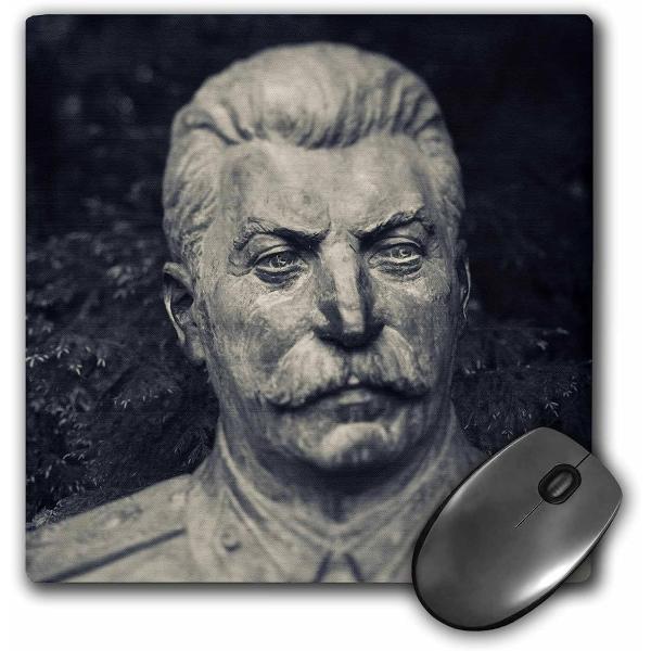商品名3dRose LLC 8 x 8 x 0.25 Lithuania Grutas Park Statue Joseph Stalin Walter Bibikow Mouse Pad (mp_82900_1)ブランド：3dRose商品...