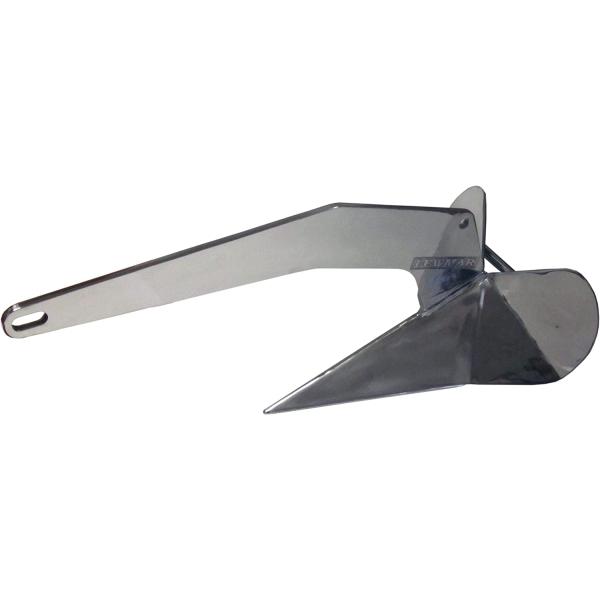 商品名DTX ステンレススチール製アンカー - 14ポンドLewmar DTX Stainless Steel Anchor 14 lbs. for Boats 21'- 31', Lead ballasted tip, Integrate...