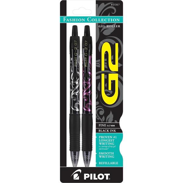 商品名G2 Fashion Retractable Gel PenPILOT G2 Fashion Collection Colors Refillable &amp; Retractable Rolling Ball Gel Pens, ...