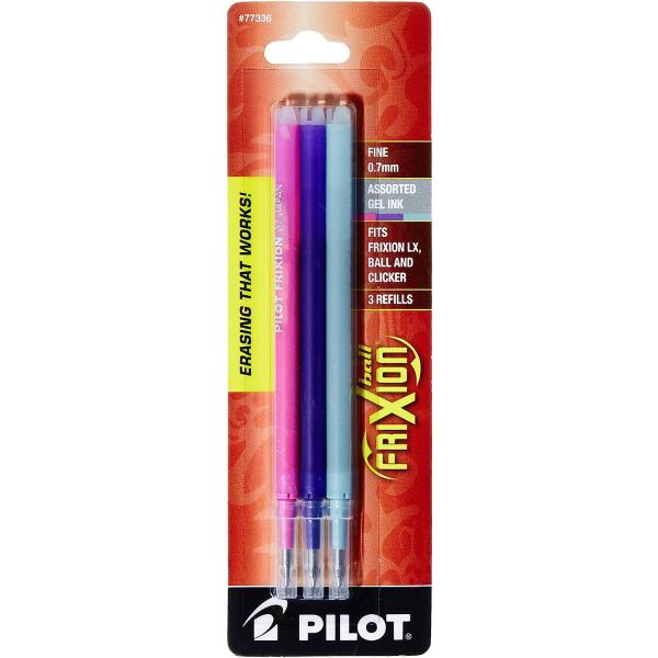 商品名パイロットRefill for FriXion Erasable Gelインクペン, Assorted, 3 / PkPilot 77336 Refill for FriXion Erasable Gel Ink Pen, Assor...
