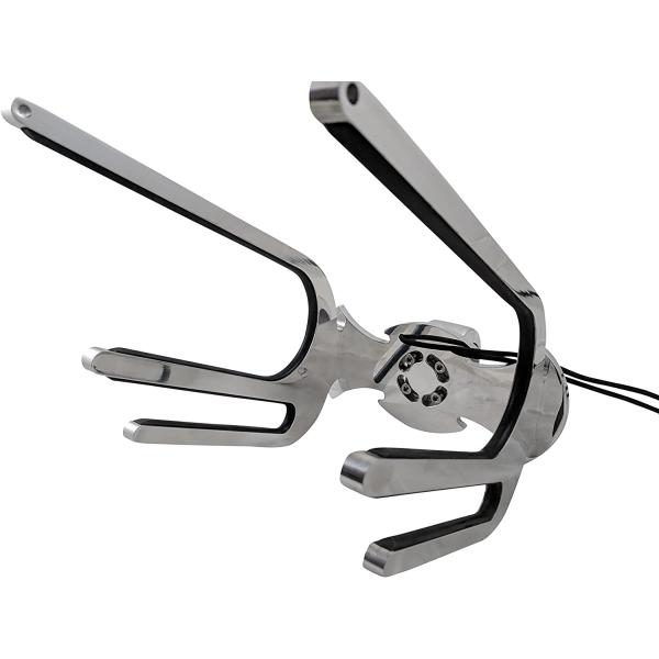 商品名Kneeboard Rack for Boat, Polished Aluminum Knee Board Wakeboard Combo Tower Rack, Wakeboarding Rack for Towers, Fits ...