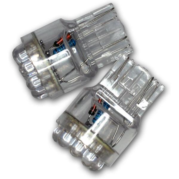 商品名TuningPros LEDFS-T20-R9 Front Signal LED Light Bulbs T20 Wedge, 9 LED Red 2-pc Setブランド：Tuningpros商品サイズ：高さ：1 cm横幅：5.1 ...