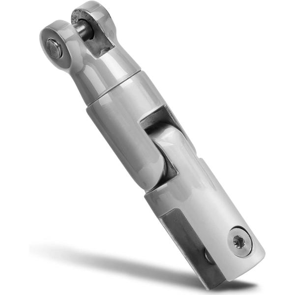 商品名5つOceans 316ステンレススチールMarine 1 / 4「BC - 5 / 16 ""アンカーダブル回転コネクタ   384Five Oceans FO384 Multi-Directional Boat Anchor Do...