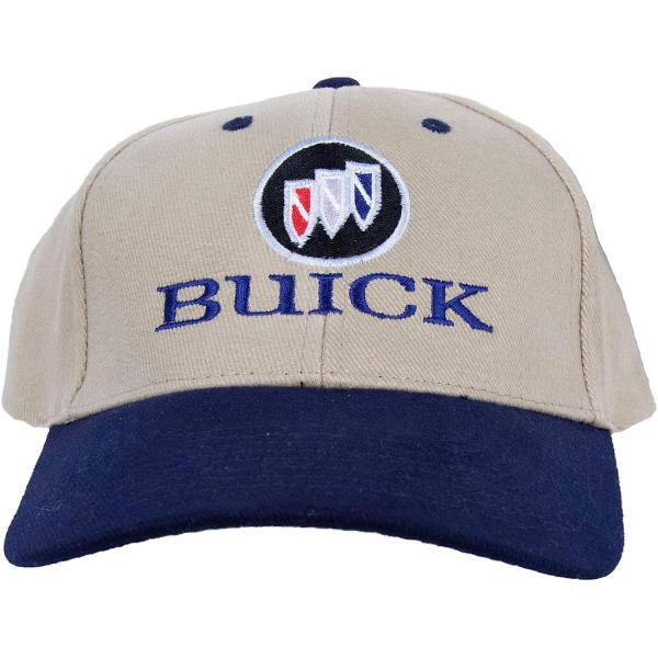 商品名A&amp;E Designs HAT メンズBuick Tri Shield Logo Hat Two Tone Embroidered Cap, Khaki/Blueブランド：A&amp;E Designs商品サイズ：One Si...