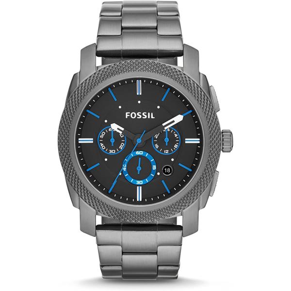 商品名Fossil 男性 アナログ カジュアル 石英 ウォッチ 海外出荷 FS4931Fossil Men's Machine Quartz Stainless Steel Chronograph Watch, Color: Smoke (...
