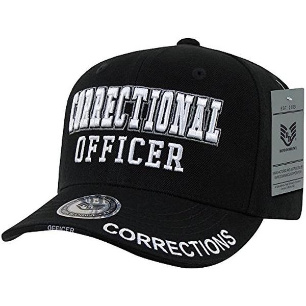 商品名Rapid Dominance JW-CORR Deluxe Law Enforcement Caps&amp;#44; Corr. Off&amp;#44; BlackRapiddominance Correctional Offi...