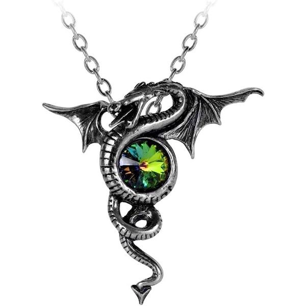 商品名Anguis Aeternusペンダントby Alchemy GothicAlchemy Gothic Anguis Aeternus Pendantブランド：Alchemy Gothic商品サイズ：高さ：1.3 cm横幅：4.1 c...