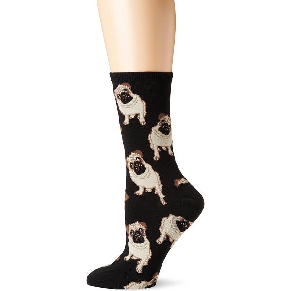 商品名Socksmith Pugs ブラック ワンサイズSocksmith Pugs Black One Sizeブランド：Socksmith商品サイズ：One Size高さ：2.5 cm横幅：10.3 cm奥行：21.5 cm重量：383...