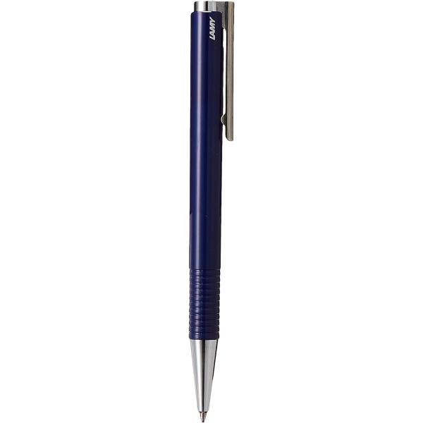 商品名LAMY シャイニーブルーロゴボールペン ブラックインク付き (L204MBE)LAMY Shiny Blue Logo Ballpoint Pen with black ink (L204MBE)ブランド：Lamy商品サイズ：1 C...