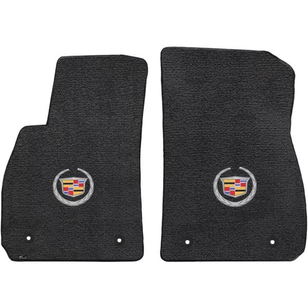 商品名2013-2016 Cadillac XTS 2pc Black Velourtex Floor Mats - Crest &amp; Wreath Logo by Lloyd MatsFits 2013-UP Cadillac XT...