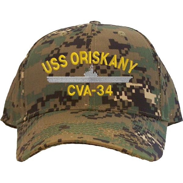 商品名USS Oriskany CVA-34 Embroidered Baseball Cap - Digital Camoブランド：Spiffy Custom Embroidered Caps商品サイズ：One Size商品番号：402-...