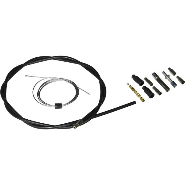 商品名VENHILL u01   4-100-bkユニバーサルオートバイスロットルケーブルキット   6 mm ODVenhill U01-4-100-BK Universal Motorcycle Throttle Cable Kit -...