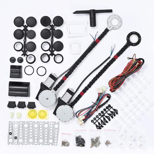商品名Yescom車トラックウィンドウRoll Up Electric電源変換キットfor SUV自動 2 Window Lifter Kit 32CWK001-2DR-06Yescom Electric Power Window Kit ...