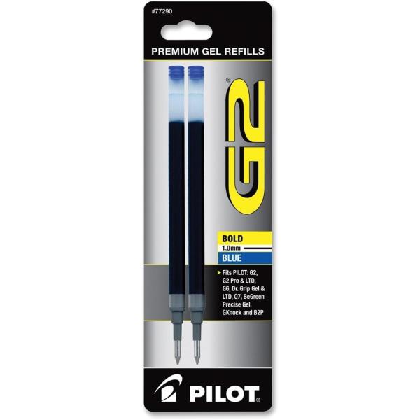商品名Pilot Better BetterGrip EasyTouch 用 スティックボールペン 替芯 6 CountPilot G2, Dr. Grip Gel/Ltd, ExecuGel G6, Q7 Rollerball Gel I...
