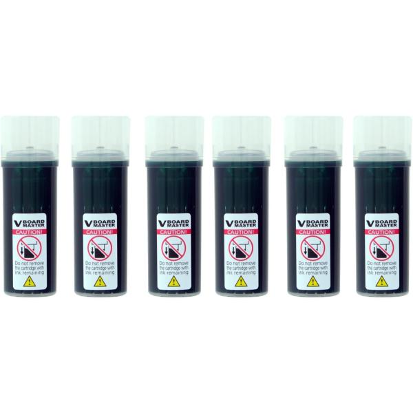 商品名Pilot BeGreen Vボードマスタードライイレース用リフィル チゼルチップ グリーンインク 6個パックPilot Refill for BeGreen V Board Master Dry Erase, Chisel Tip,...