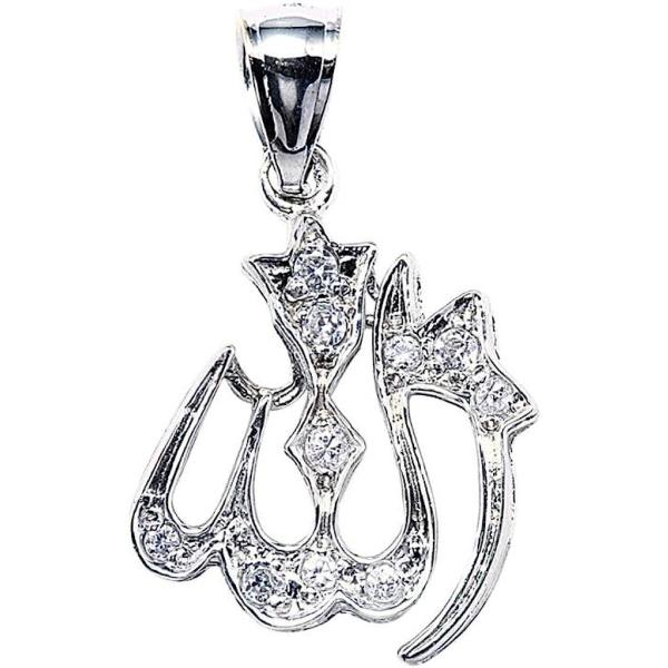 商品名925スターリングシルバーcz-accented Islamic Allahチャームペンダント925 Sterling Silver CZ-Accented Islamic Allah Charm Pendantブランド：Middle...