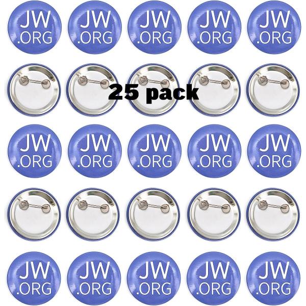 商品名Round Jw.org 1.5"" Pin Back Buttons - Pack of 25ブランド：TONOS商品サイズ：JW.org button-25 pack高さ：1.5 cm横幅：9.4 cm奥行：14 cm重量：250...