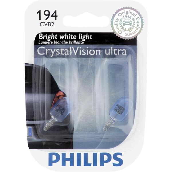 商品名Philips Xenon HID ヘッドライト電球3 194CVB2Philips 194CVB2 194 CrystalVision Ultra Miniature Bulb, 2 Packブランド：Philips Automot...