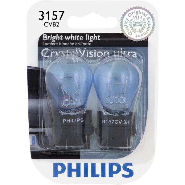 商品名Philips 3157CVB2 3157 CrystalVision Ultra Miniature Bulb, 2 Packブランド：Philips Automotive Lighting商品サイズ：高さ：3 cm横幅：6.1 c...