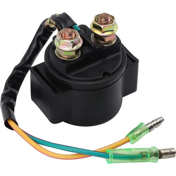 商品名Sol  no de starter relai sans casque pour la moto ATV Scooteur motoneigeGOOFIT Relay Starter Solenoid Without Cap for...