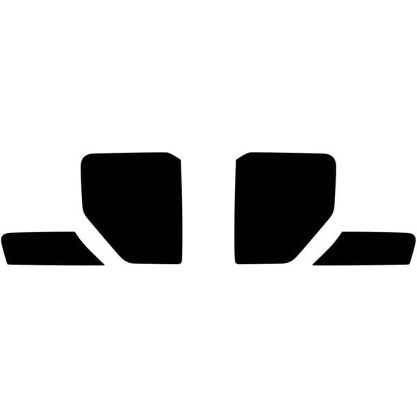 商品名rtintヘッドライトTintカバーfor Jeep Liberty 2008   2012   1 Headlight Tint ブラック C-001--HT-JEP-LIB-08Rtint Headlight Tint Cover...