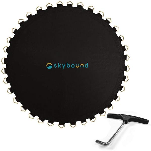 商品名SkyBound Replacement 12 Foot Trampoline Mat, Fits 5.5 Inch Springs, 127 V-Rings, 12ft Frames w/Spring Tool and Durabl...