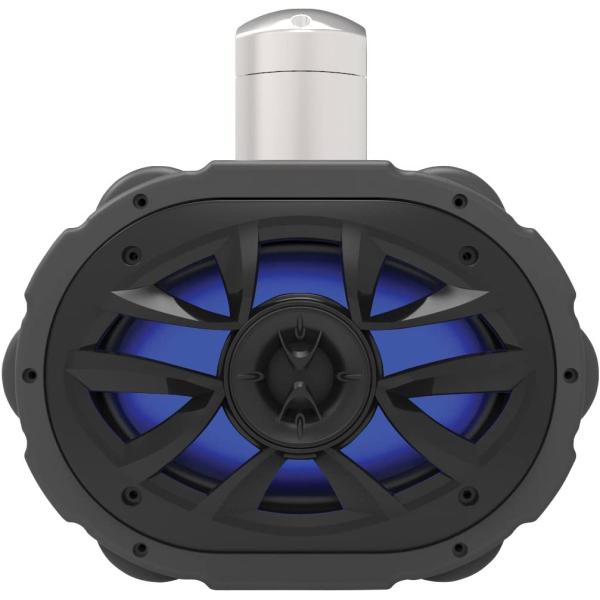 商品名6X9IN 4WAY MARINE SPKRSBOSS Audio Systems MRWT69RGB Marine Waketower Speaker System - 600 Watts Of Power, 6 x 9 Inch,...