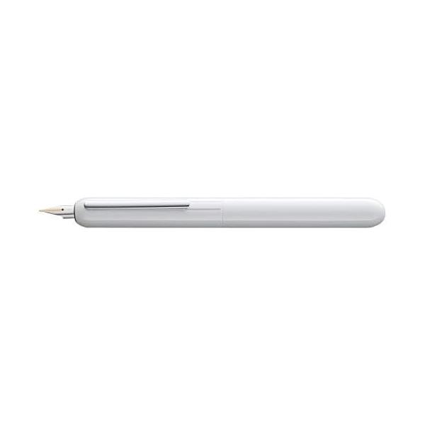 商品名Lamy Dialog 3 - 万年筆Pt 074、白（ピアノホワイト）F（ファイン）Lamy Dialog Fine Nib Fountain Pen Model 1228088 pianowhite 3 Pt, White/Sil...