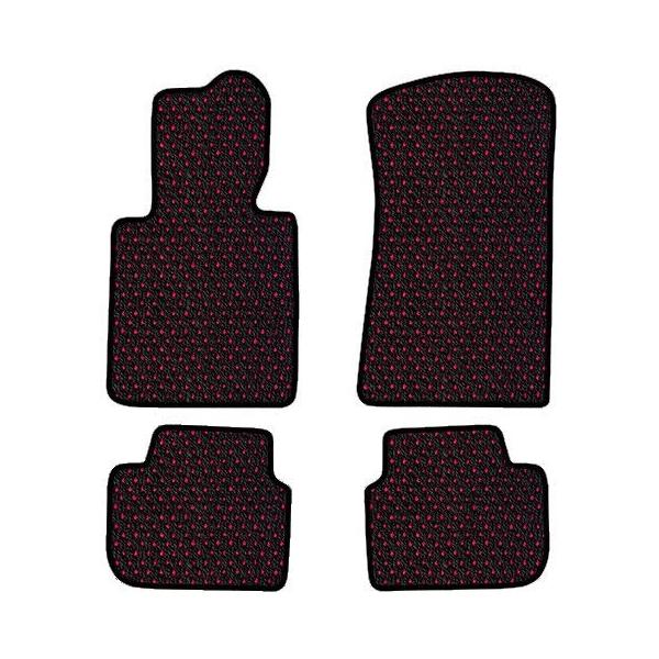 商品名furstil自動車   元のCocoマット   カスタムフィットフロアマット米国で手作り、1995   1998ポルシェ911 993ボディクーペ、コンバーチブル、Targa Front and Rear Set-Four Piec...