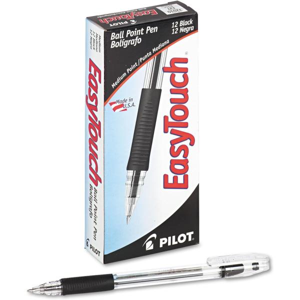 商品名     32010   EasyTouch Ballpoint Stick  ,        M dozen-pil32010 by     PILOT 32010 Ballpoint Pen, Refillable, Mediu...