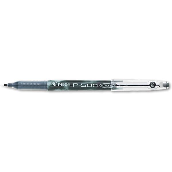 商品名パイロット P-500 プレシジョンゲルインクローラーボールスティックペン、ブラックインク、5mm、1ダースPilot P-500 Precise Gel Ink Roller Ball Stick Pen, Black Ink. 5...