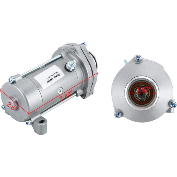 商品名12 Volt, PMDD Starter Compatible With/Replacement For Gold Wing Aspencade Interstate GL1200 GL 1200 1985 86 87 Motorc...