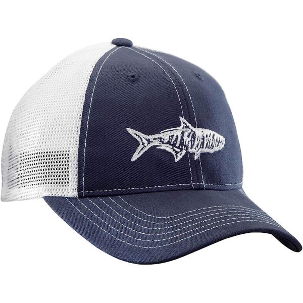 商品名[Flying Fisherman] ベースボールキャップ Trucker 司机キャミソール ネイビー/ホワイト One SizeFlying Fisherman Tarpon Trucker Hat Navy/Whiteブランド：F...