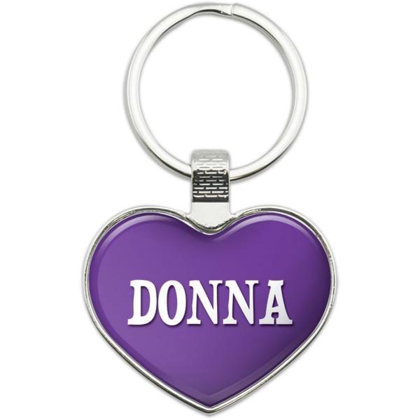 商品名Metal Keychain Key Chain Ring Purple I Love Heart Names Female D Doll - Donnaブランド：GRAPHICS &amp; MORE商品サイズ：One Size商品...