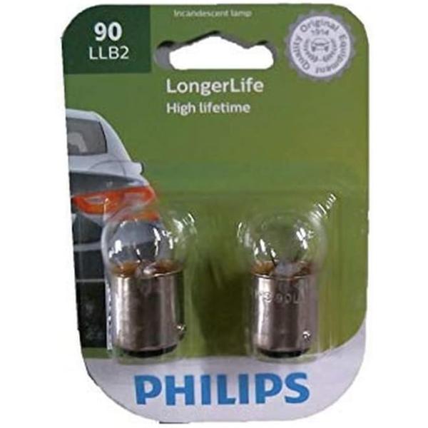 商品名Philips 90 LongerLife Miniature Bulb, 2 Packブランド：Philips Automotive Lighting商品サイズ：高さ：2 cm横幅：6.9 cm奥行：9.9 cm重量：1769 g商...