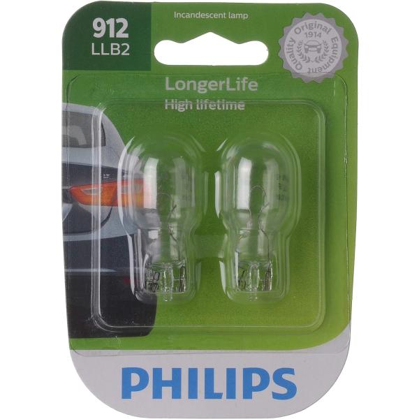 商品名Philips 912 LongerLife Miniature Bulb, 2 Packブランド：Philips Automotive Lighting商品サイズ：2 Count (Pack of 1)高さ：1.4 cm横幅：6.9...