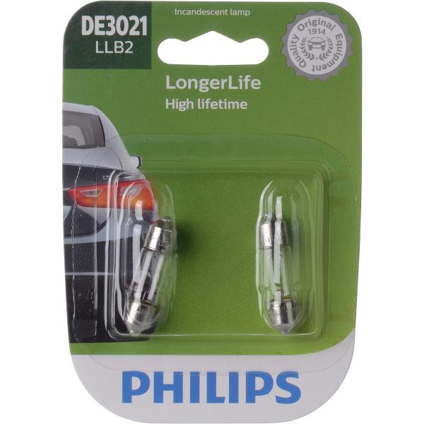 商品名Philips DE3021 長寿命ミニチュア電球 2個パックPhilips DE3021 LongerLife Miniature Bulb, 2 Packブランド：Philips Automotive Lighting商品サイズ：...