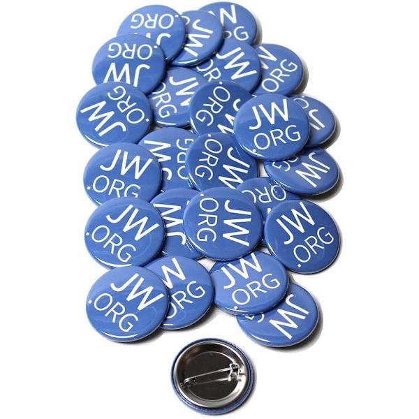 商品名JW.ORG ピンバックボタン - 1.5インチ ラウンドJWボタン Jehovahの証人用 - 25個パックJW.ORG Pinback Buttons - 1.5 Inch Round JW buttons for Jehovah...
