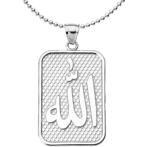 商品名Middle Eastern Jewelry 刻印可能 イスラム アラビア文字 アラーペンダントネックレス スターリングシルバーEngravable Islamic Arabic script Allah Pendant Neckla...