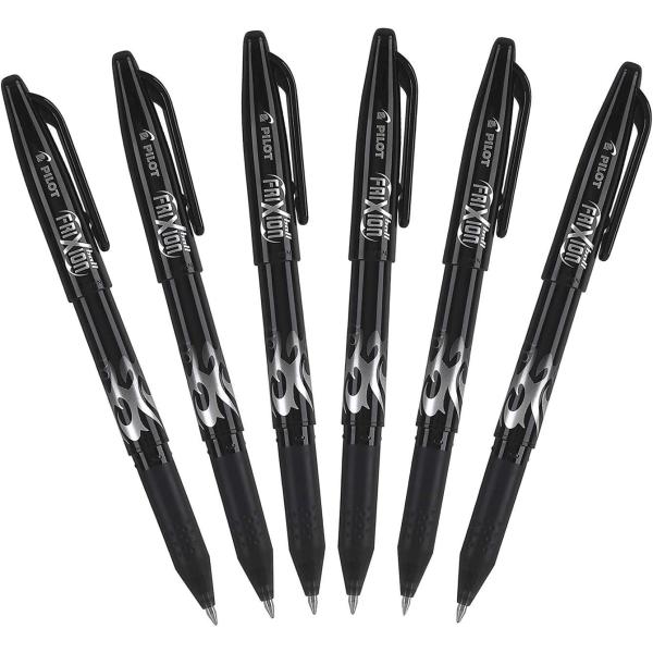商品名Pilot FriXion Ball 0.7mm Erasable Gel Pens, Fine Point, Black Ink, Pack Of 6 by PilotPILOT FriXion Ball 0.7mm Erasabl...