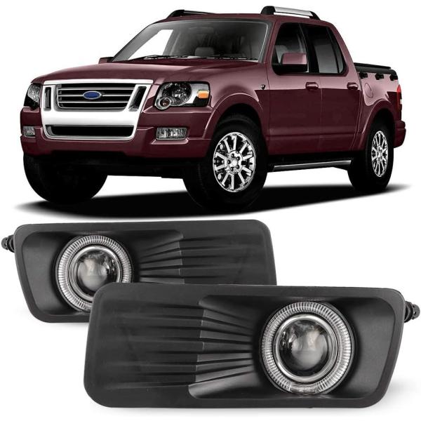 商品名Winjet 06-10 Ford Explorer Halo Projector Fog Lights - (Clear)Winjet Performance Series for [2006 2007 2008 2009 2010...