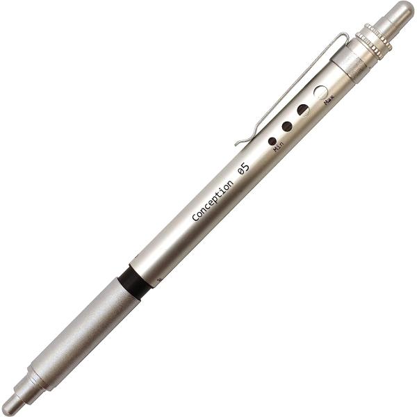 商品名オート コンセプション シャープ 0.5mm シルバー SP-1505C-SVOHTO Mechanical Pencil Conception 0.5mm Silver (SP-1505C-SV)ブランド：OHTO商品サイズ：1 C...