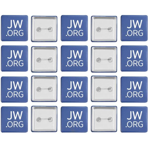 商品名Jw.org 1.5"" Pin Back Buttons -Jehovah’s Witnesses Button,Mmade In USA Pack Of 20 Squareブランド：TONOS商品サイズ：Square-1.5""-...