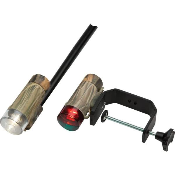 商品名Attwood Clamp-On Portable LED Light Kit - RealTree Max-4 Camoattwood 14191-7 Clamp-On Portable Marine Boat Navigation...