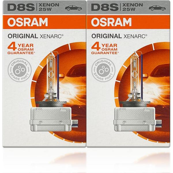 商品名2x D8S 25W OEM HID Xenon Replacement Headlight Bulb 4300K White P/N: 66548 NEWブランド：OSRAM商品サイズ：高さ：6.4 cm横幅：10.3 cm奥行：1...
