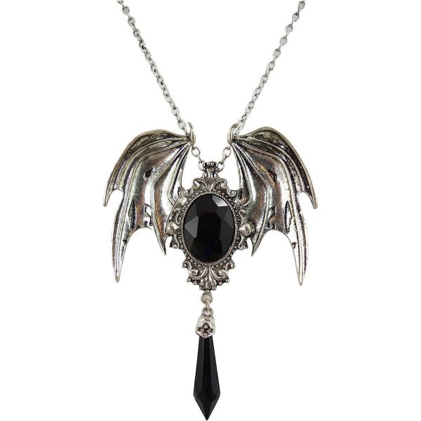 商品名Restyle Dark Beauty DELLA MORTEブラックGothic Vampire Batブローチペンダントネックレス(ブラック)Restyle Dark Beauty Della Morte Black Gothic...