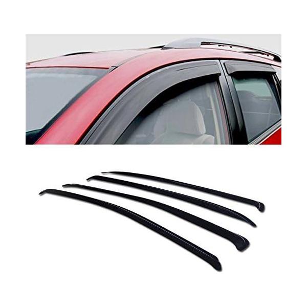 商品名VXMOTOR for 2005-2010 Chevy Cobalt 4 Door Models JDM Sun/RAIN/Wind Guard Smoke Vent Shade Deflector Window Visor 4PCs...